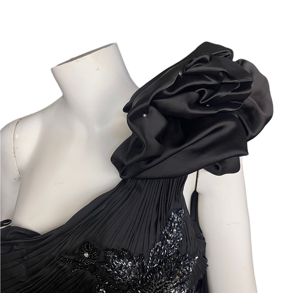 May Queen Couture | Dresses | May Queen Couture Black Sequins Beaded ...
